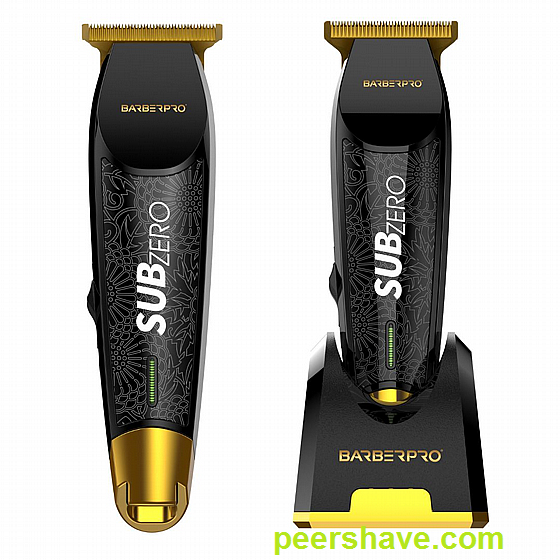 מכונת תספורת 0 אפס BarberPRO SUBzero Z-7500 ברבר פרו סאב זירו זהב - פאר ...